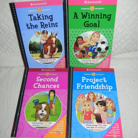 American Girl | Toys | 4 American Girl Books Lot Innerstar University ...